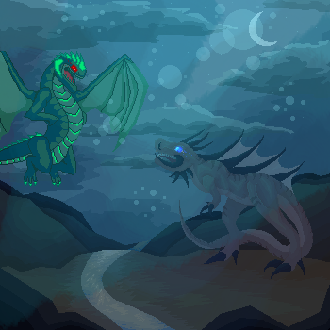 Pixilart - The Fight Collab by SummersCalamity