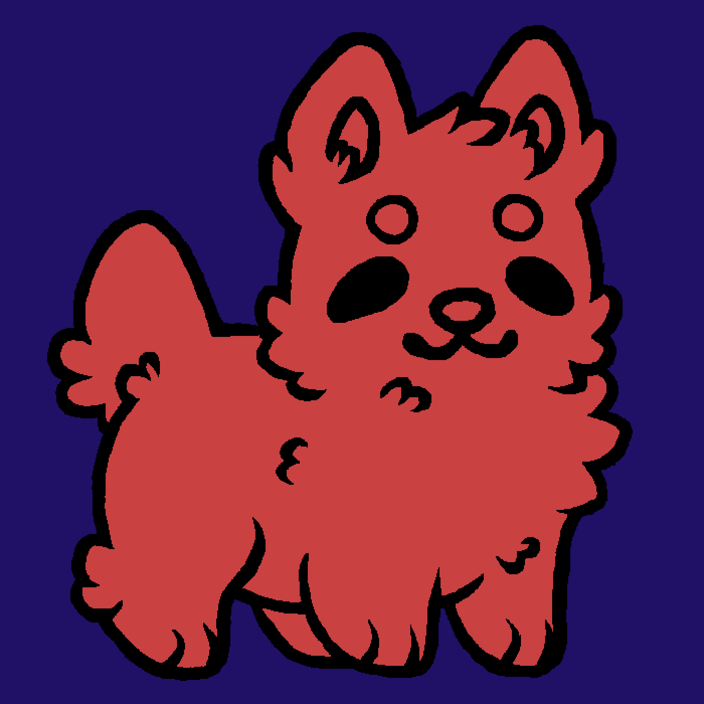 Pixilart - rainbow dogo by illusionmask