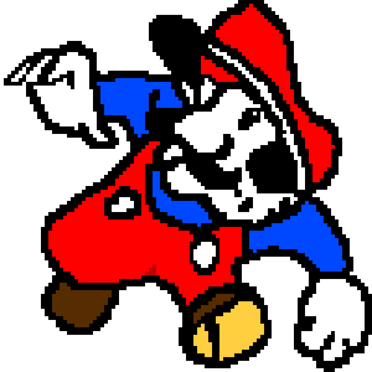 Pixilart - Jump Man Traced by SuperSonic29