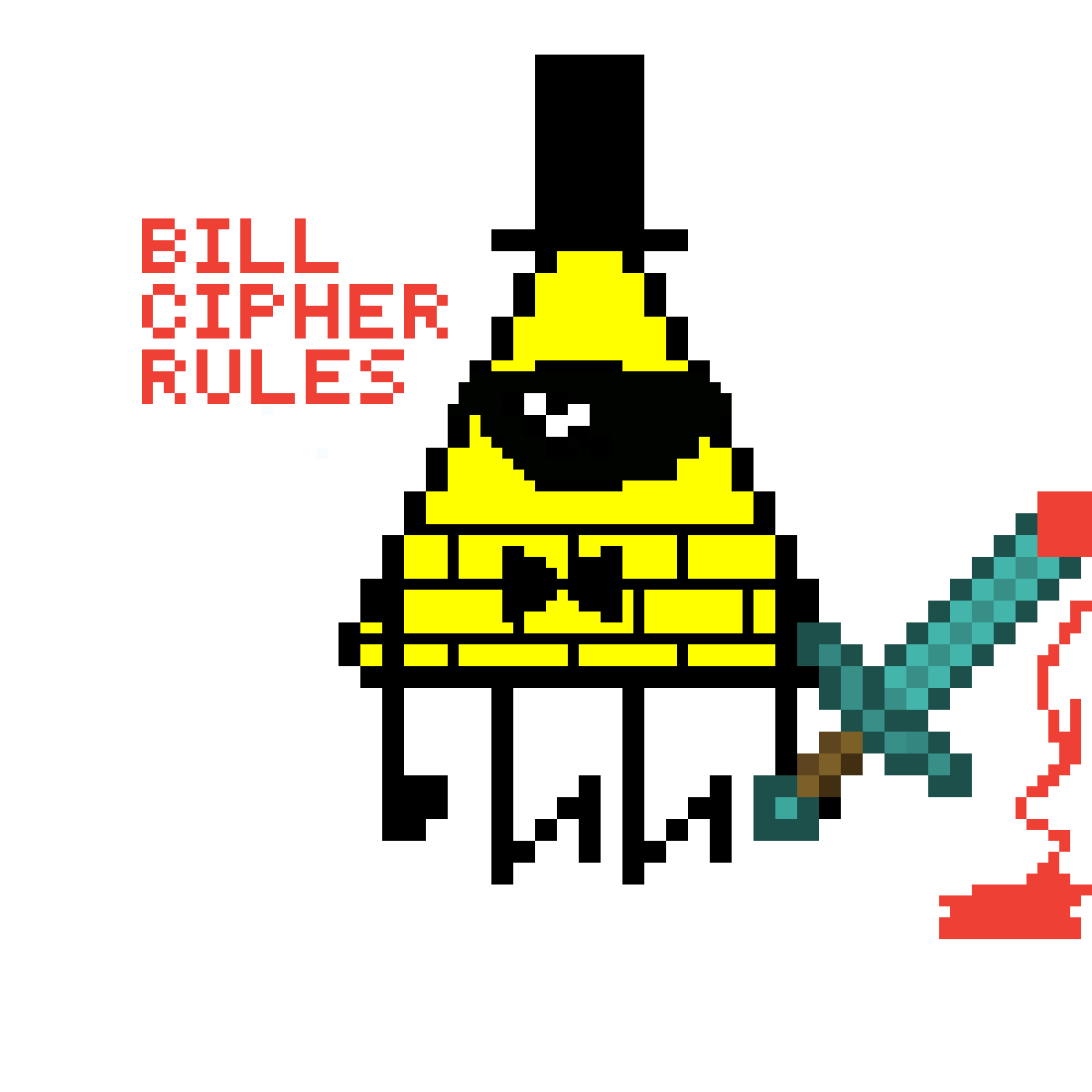 Editing Bill Cipher Rules - Free online pixel art drawing tool - Pixilart