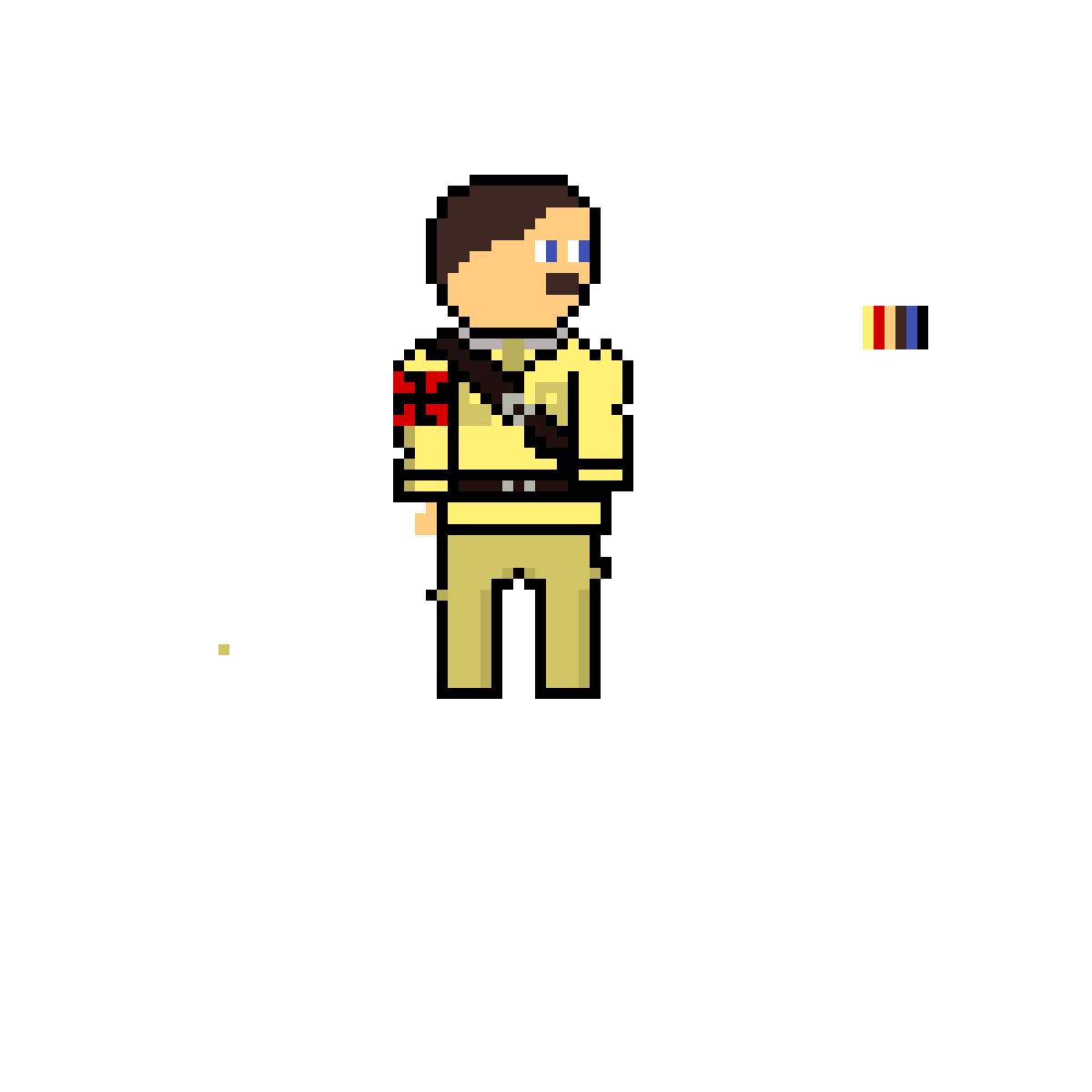 Editing Pixel Hitler WO - Free online pixel art drawing tool - Pixilart