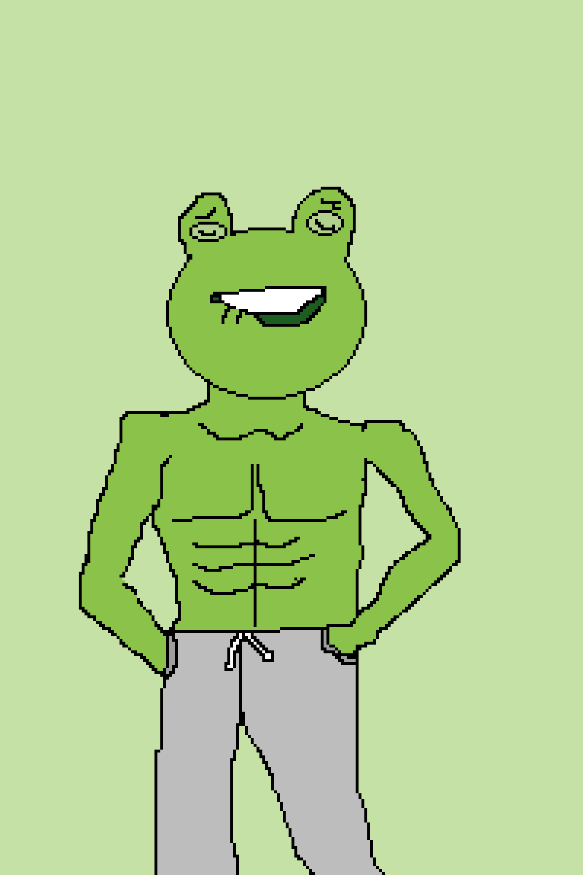 Pixilart - frog yes by simplypancake