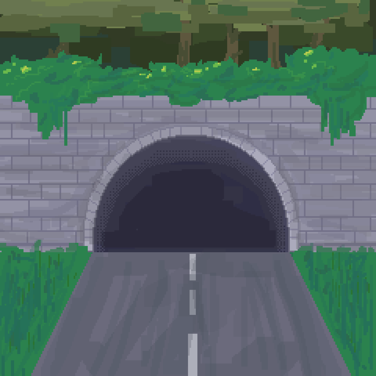 Pixilart - normal tunnel by Timolotl