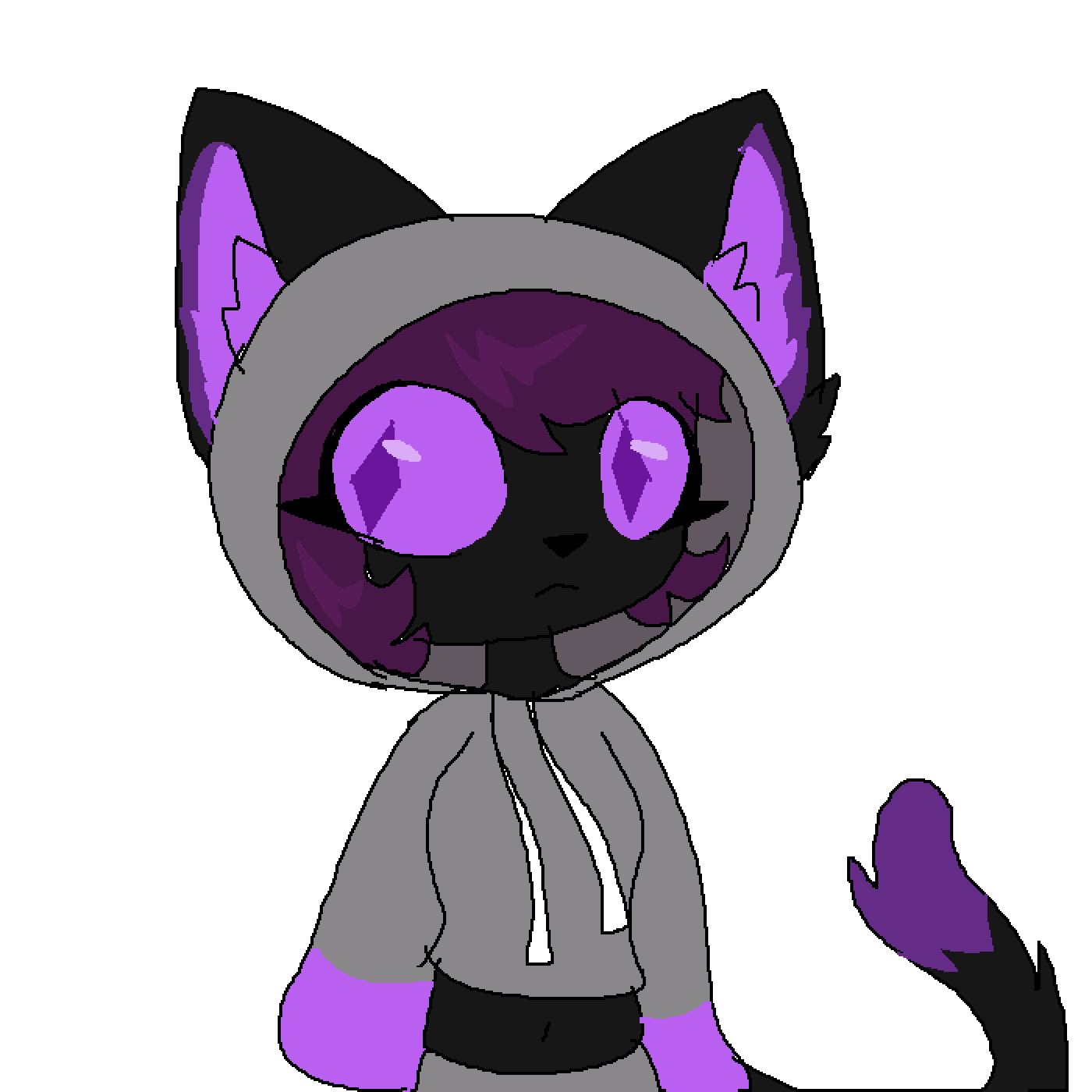 Pixilart - ender mewla by Mangothebirb