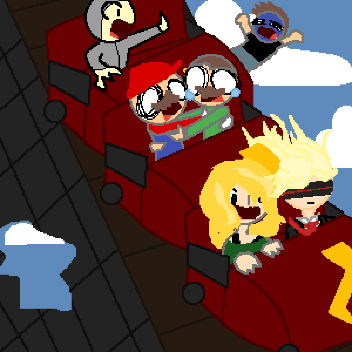 Editing Weegee hates rollercosters - Free online pixel art drawing tool ...