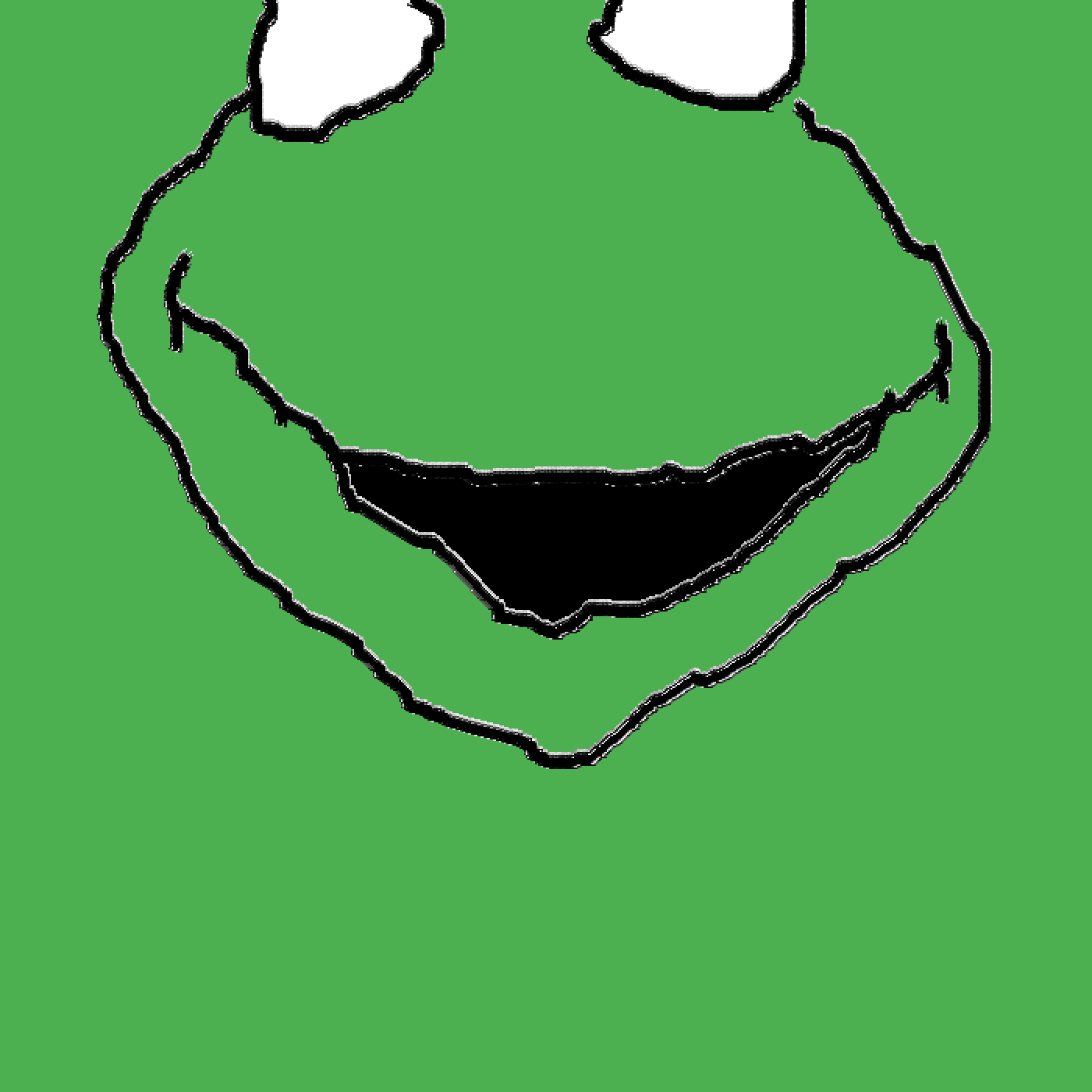Pixilart - kermet de frog by tjthesweatyboy