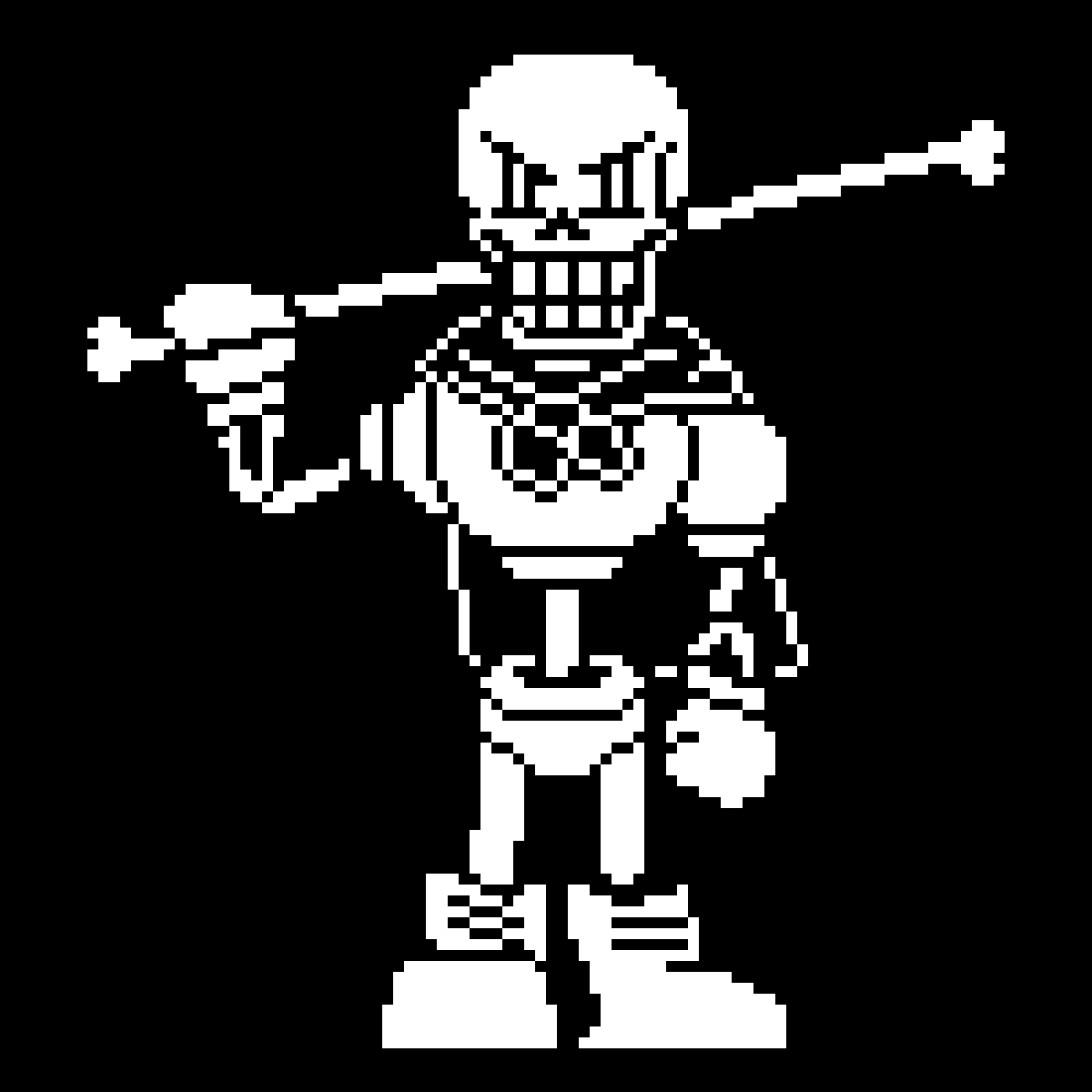 Pixilart - Revenge TUE ACT 1 Papyrus by SBC92