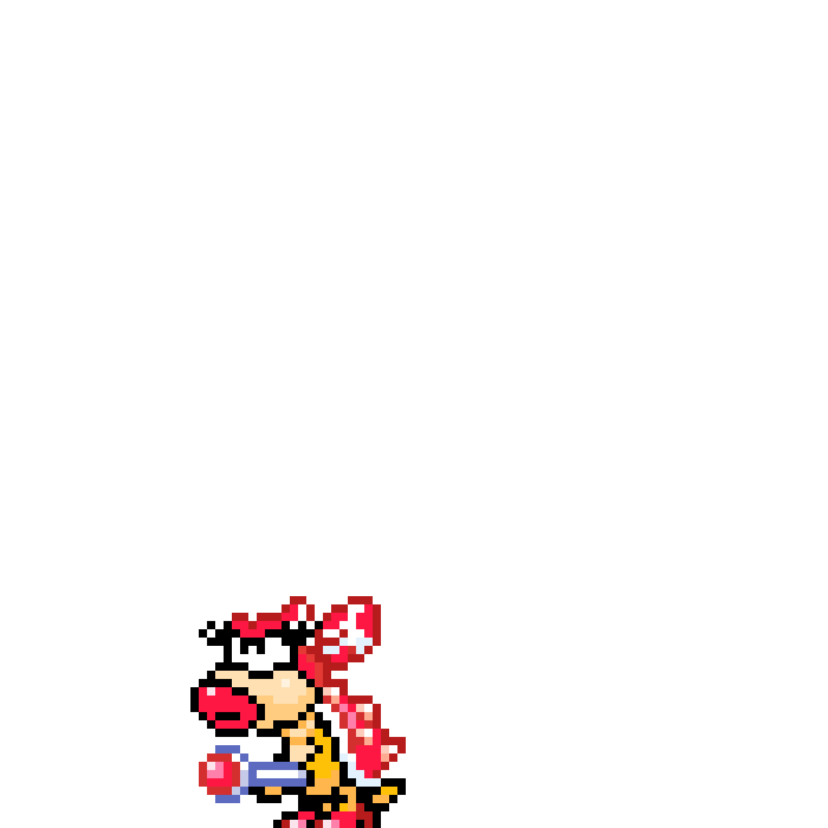 Pixilart - Wendy o Koopa pixel art by Supercat1198