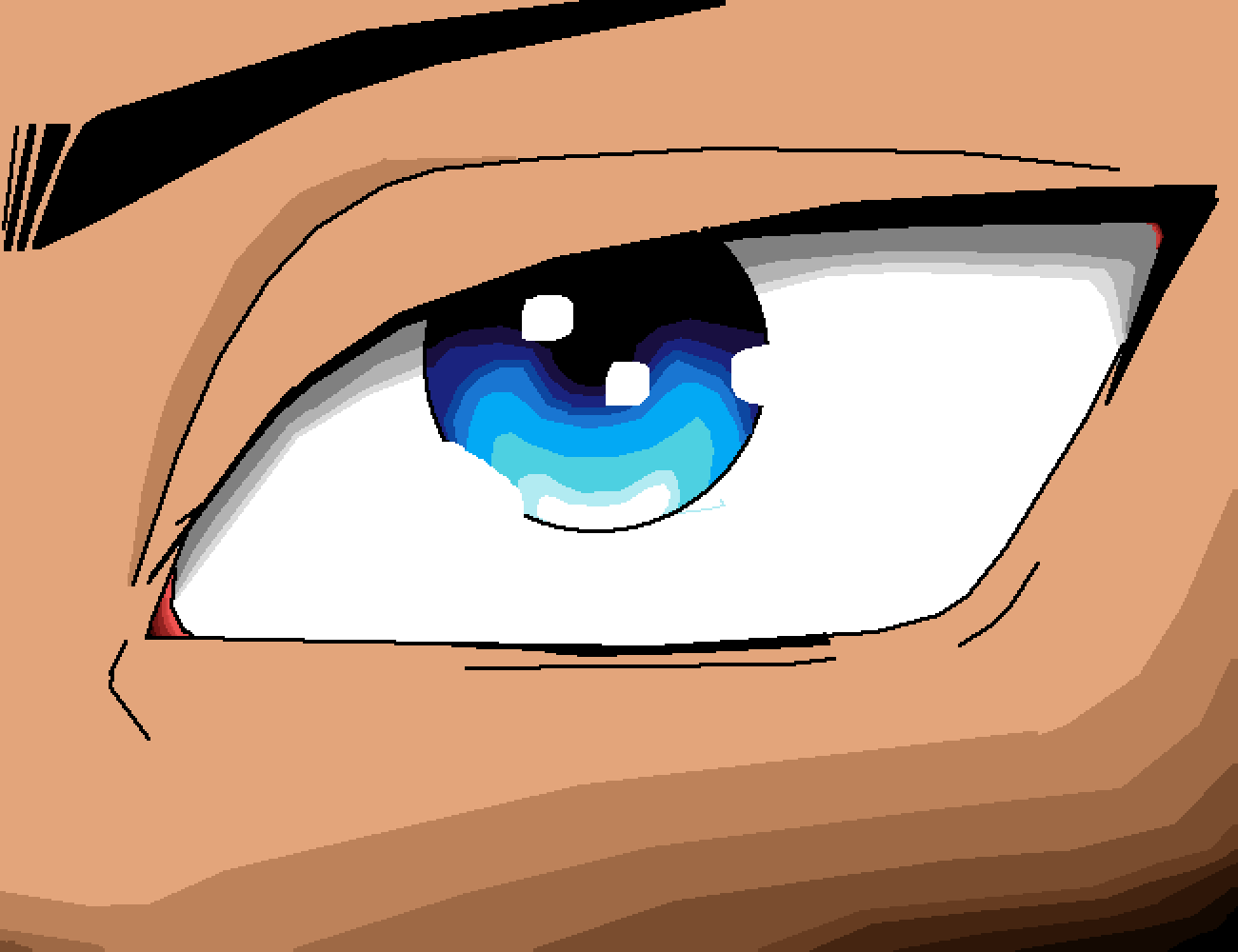 Pixilart - eye shading thingy 10 by ISSHUN-SENGEKI