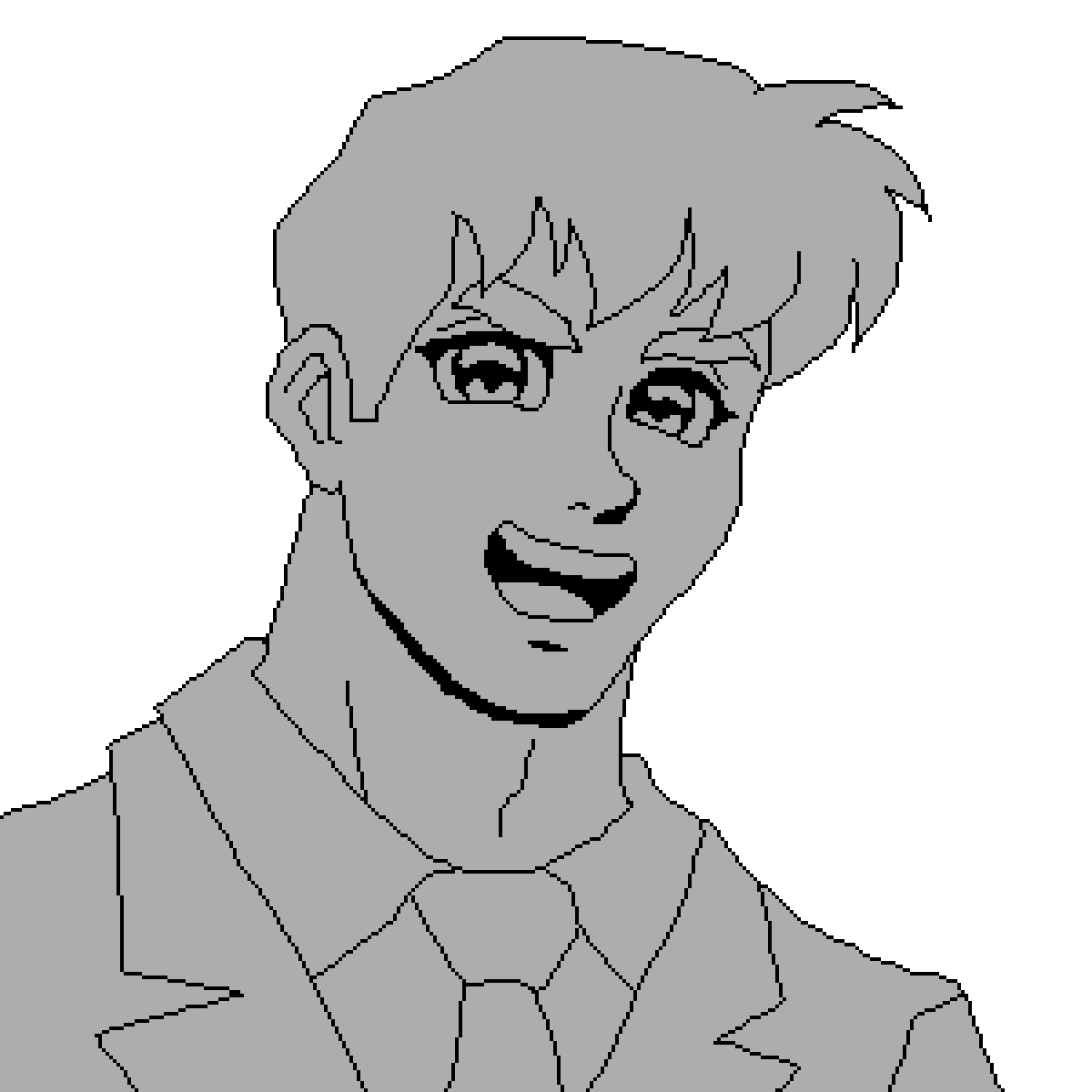 Pixilart - Salesman by elkingrueso