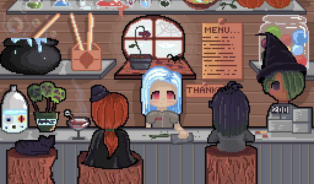 Pixilart - Witch's Cafe! by Esmerelda