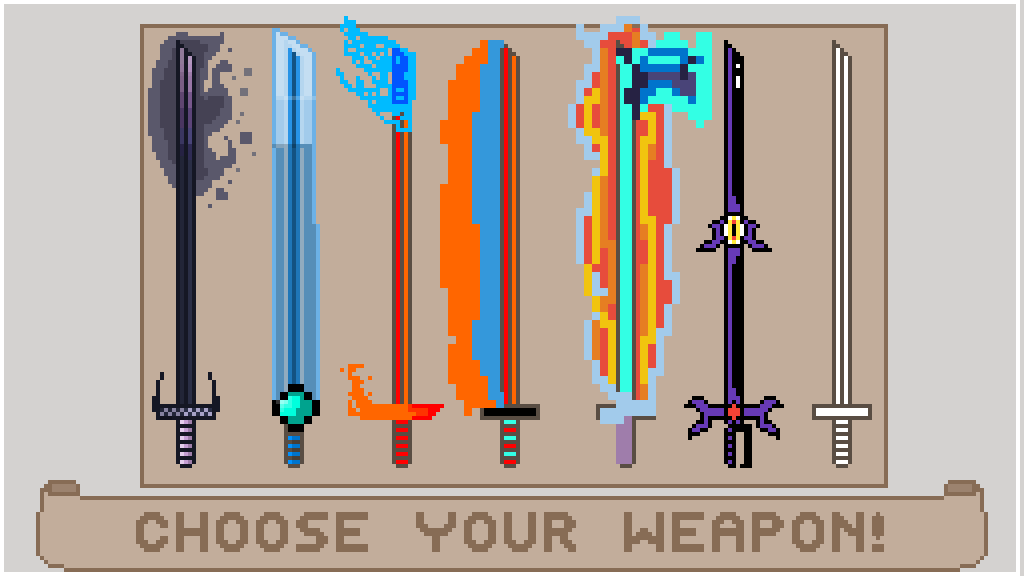 Editing Choose your own sword collab - Free online pixel art drawing tool - Pixilart