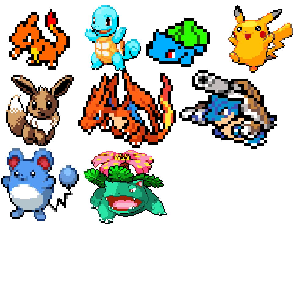 Pixilart - Pokemon by MHAFan101