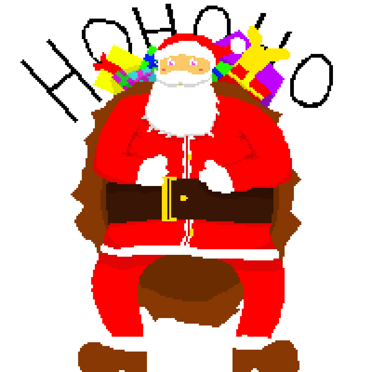 Pixilart - Ho ho ho by Thanatos-PXL