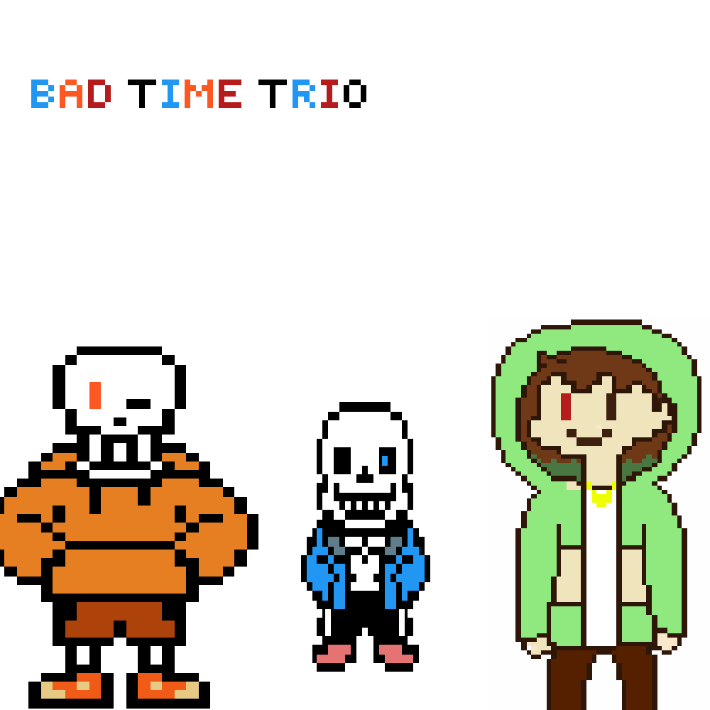 Editing bad time - Free online pixel art drawing tool - Pixilart