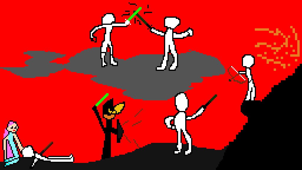 Editing Battle in Shadow Realm: Base Collab - Free online pixel art ...