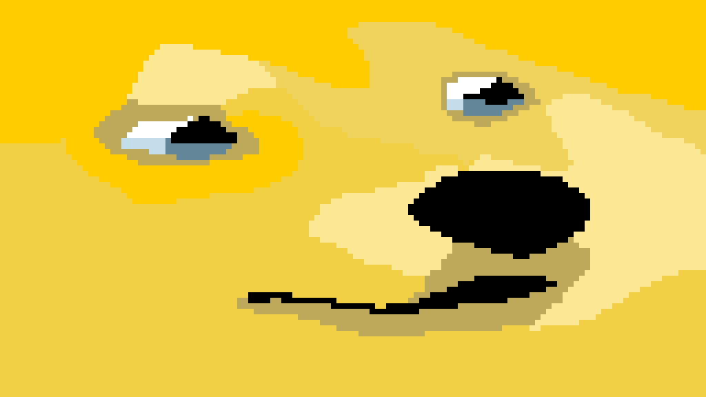 Pixilart - doge crying by MickealArgs