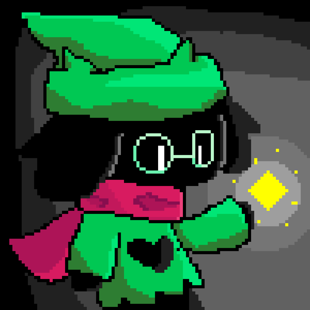 Pixilart - DELTARUNE RALSEI by mucit2010