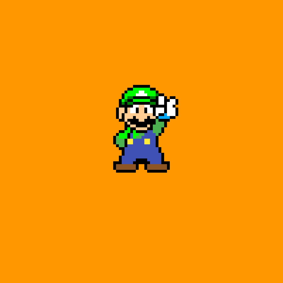 Pixilart - Luigi by SaladCat