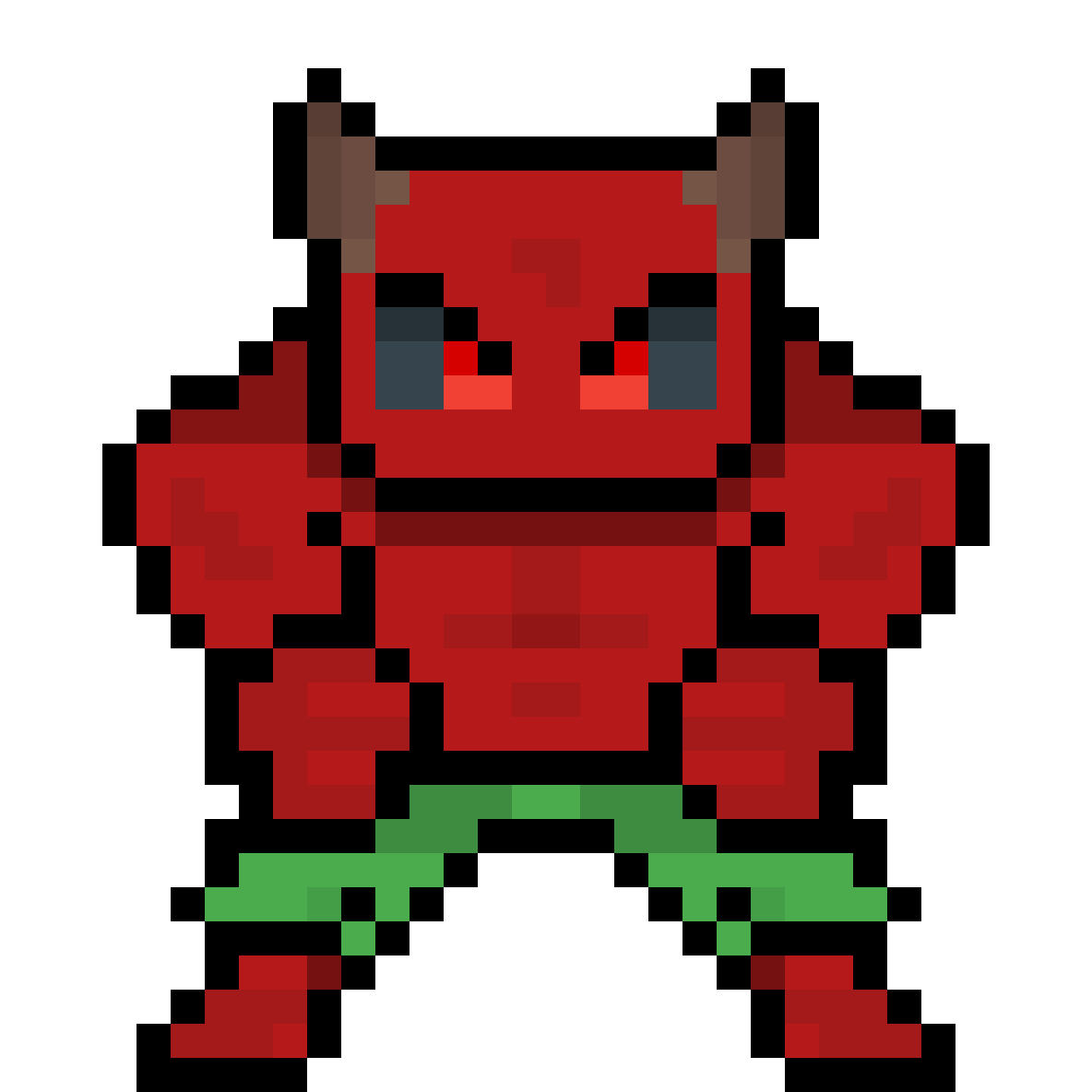 Pixilart - Demon Goon by Reyzath