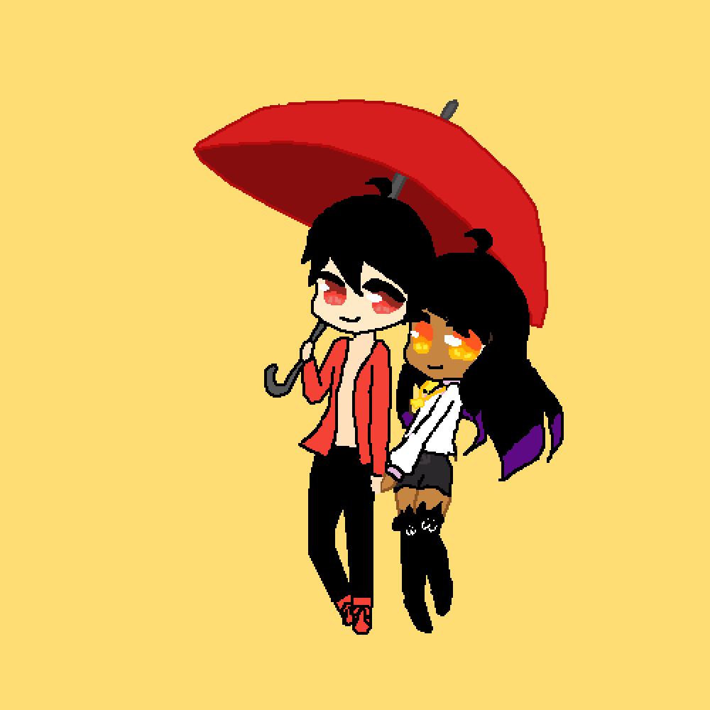 Pixilart - Aph and Aaron by BulletProofBoyS