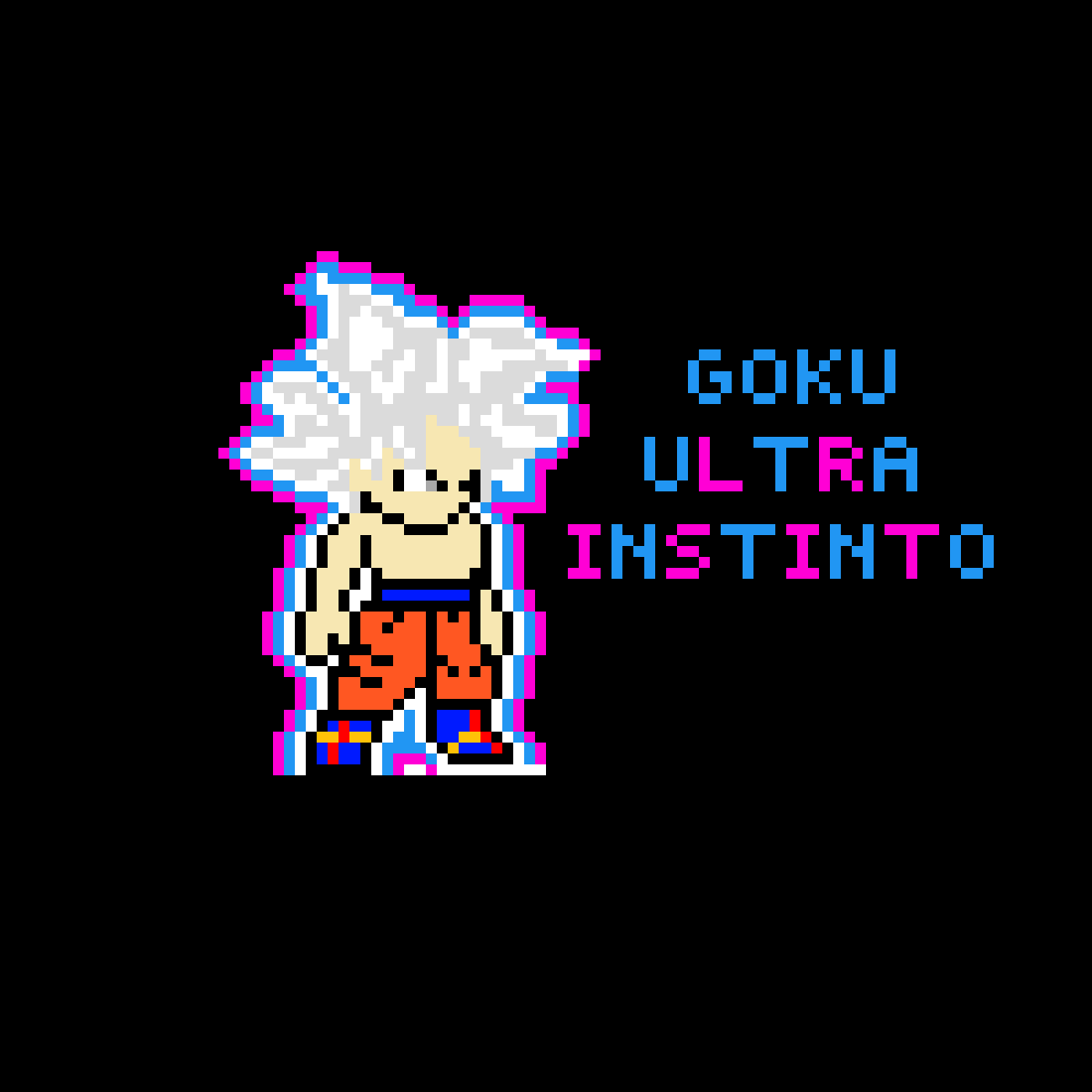 Pixilart - Goku ultra instinto by el-Pocho30