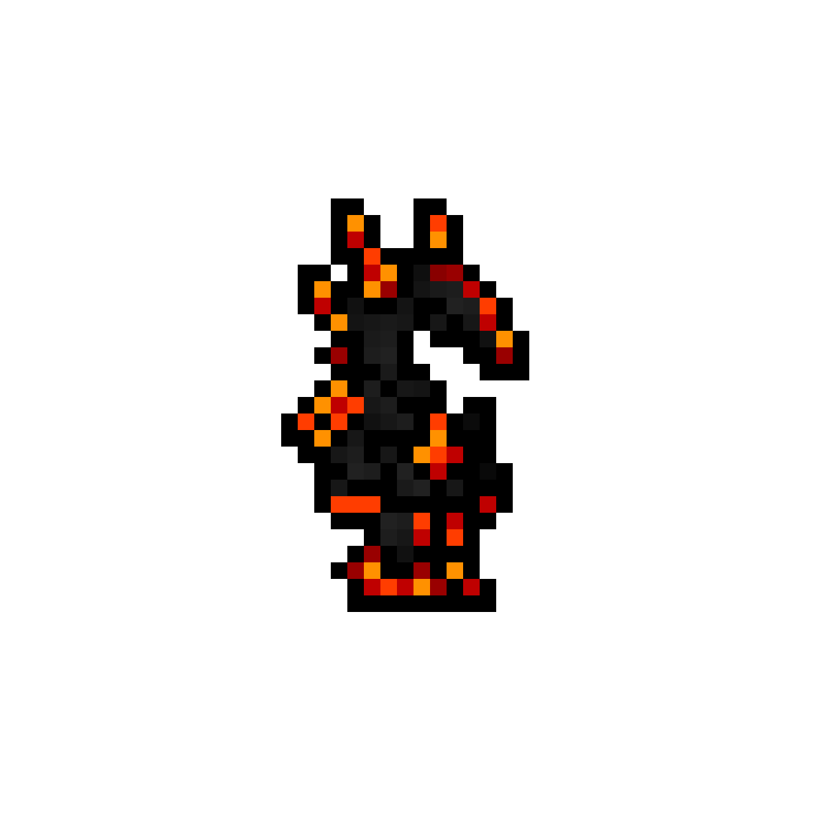 Pixilart - demonic armor terraria by springlock120