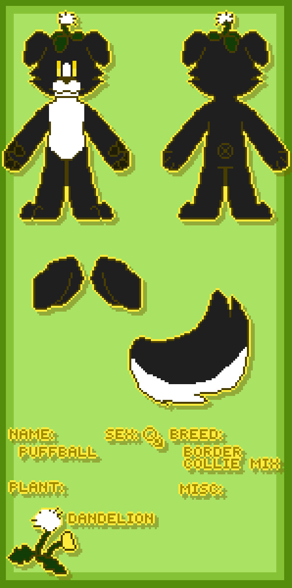 Pixilart - Puffball Ref~ by Ametrine