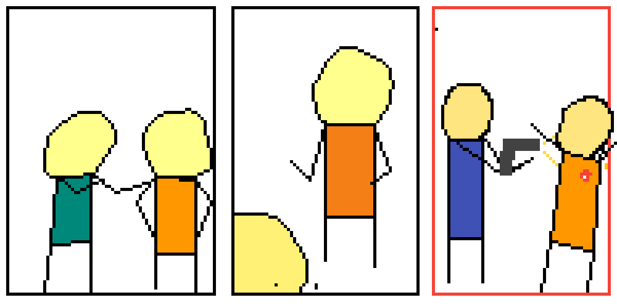 Editing Comic strip - Free online pixel art drawing tool - Pixilart