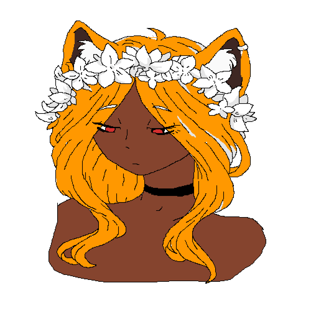 Editing Kiara cat girl - Free online pixel art drawing tool - Pixilart