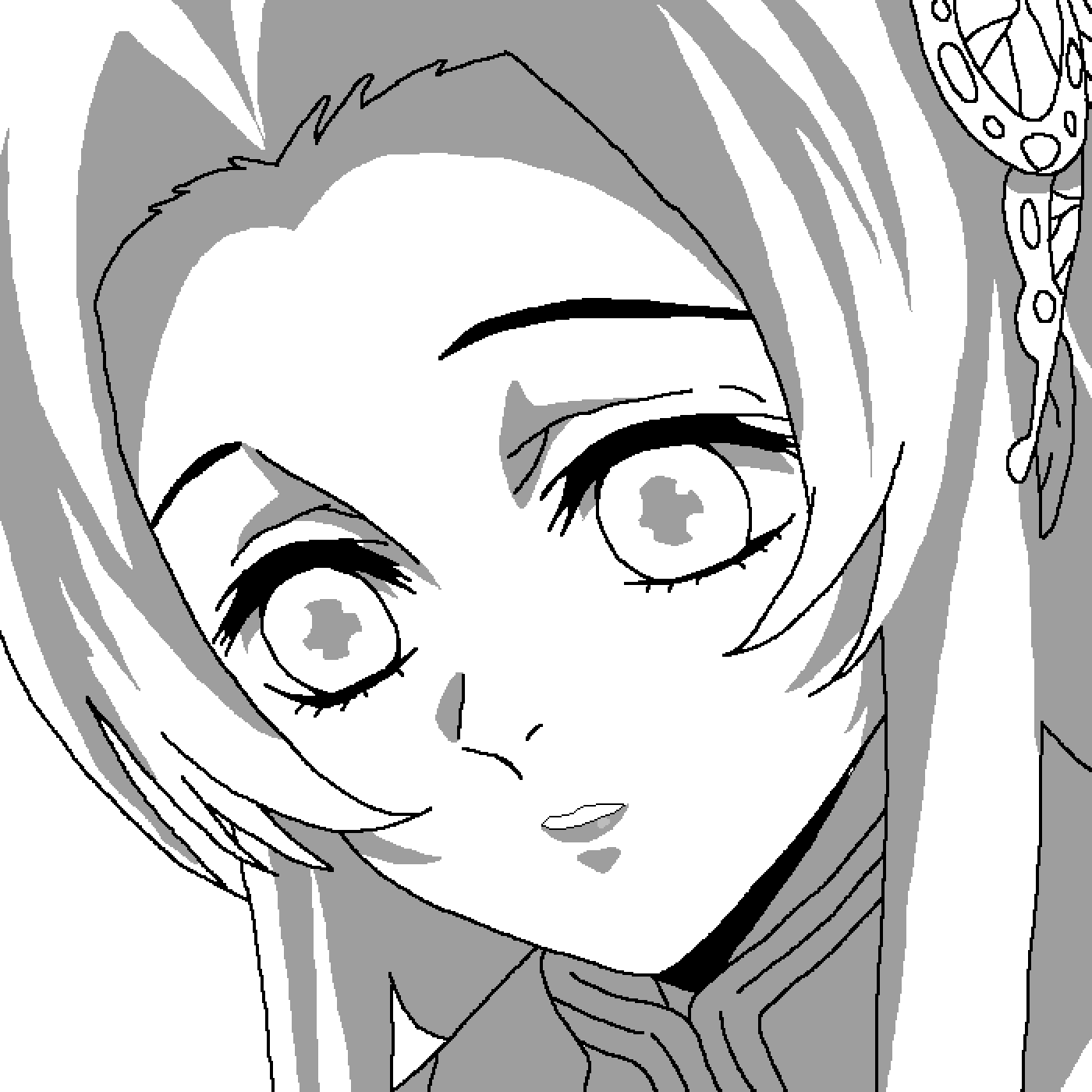 Pixilart - Kanae Kocho base by DinomiteNo1