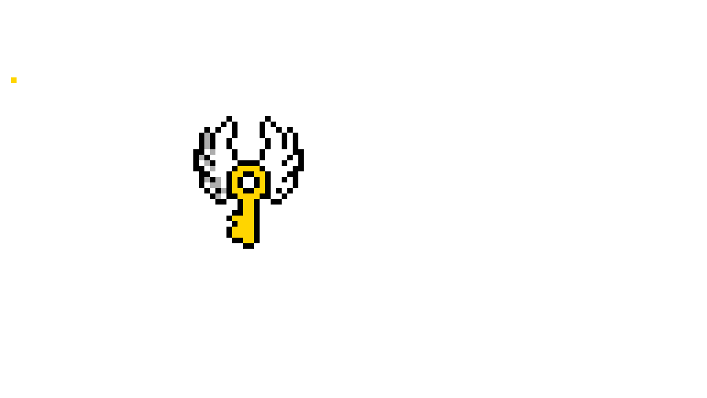 Pixilart - Key with wings! by masw2110