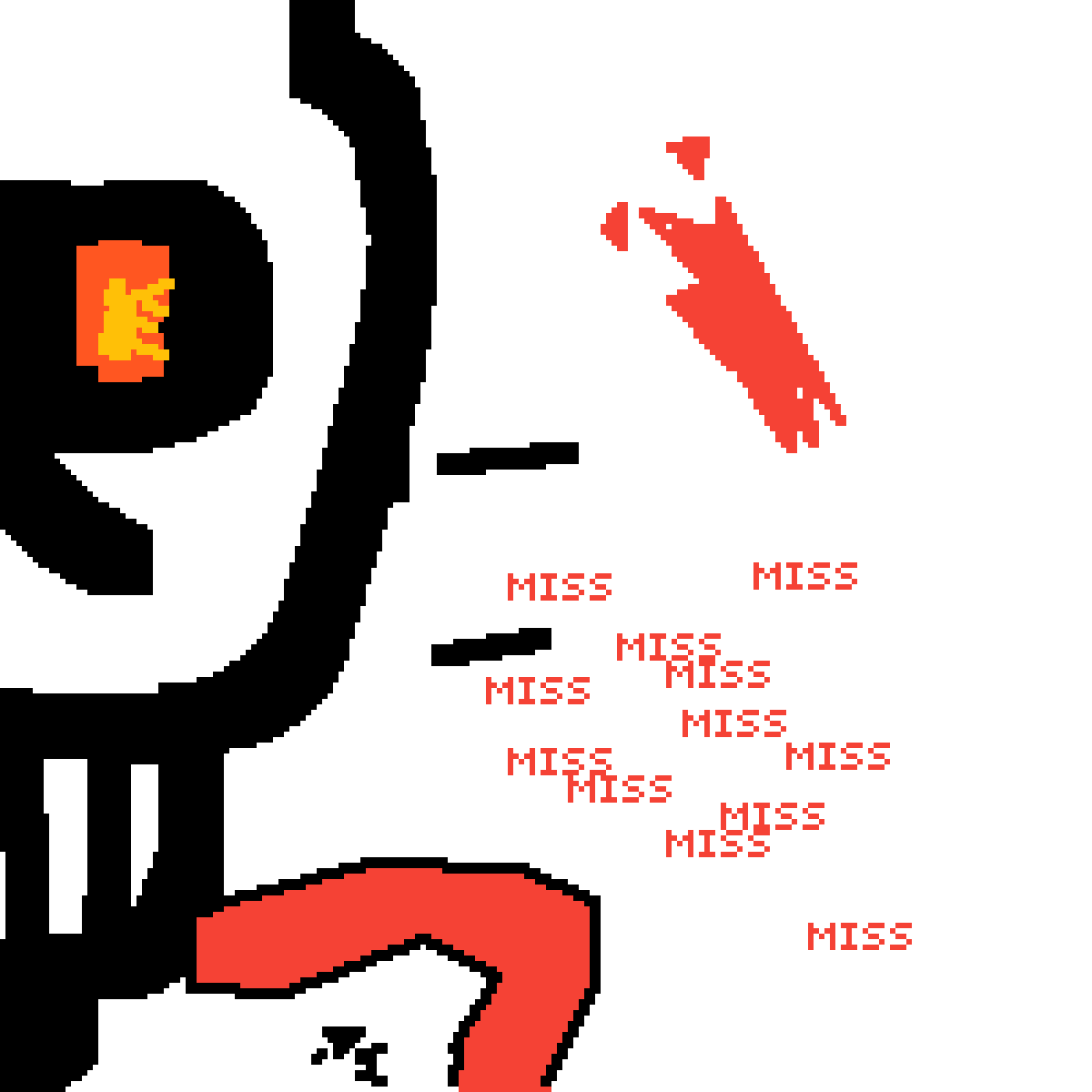 Editing BAD TIME papyrus - Free online pixel art drawing tool - Pixilart