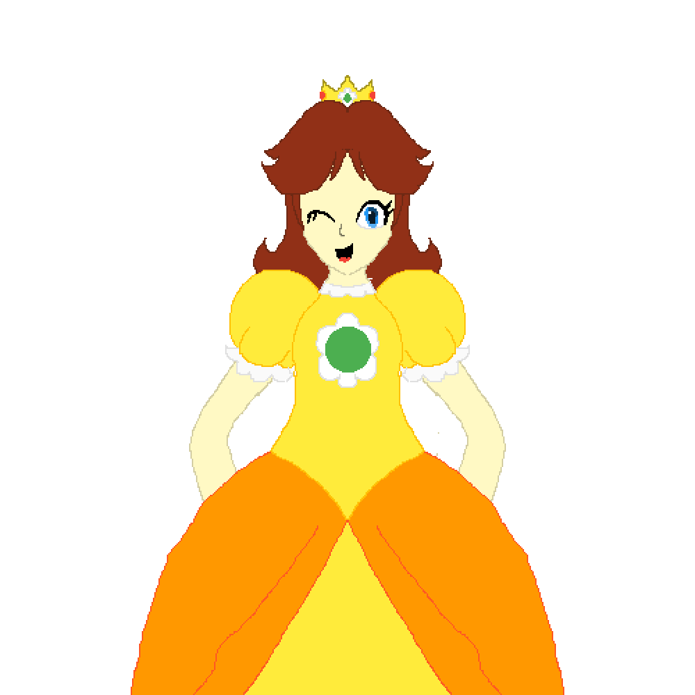 Draw Princess Daisy! Contest - Pixilart
