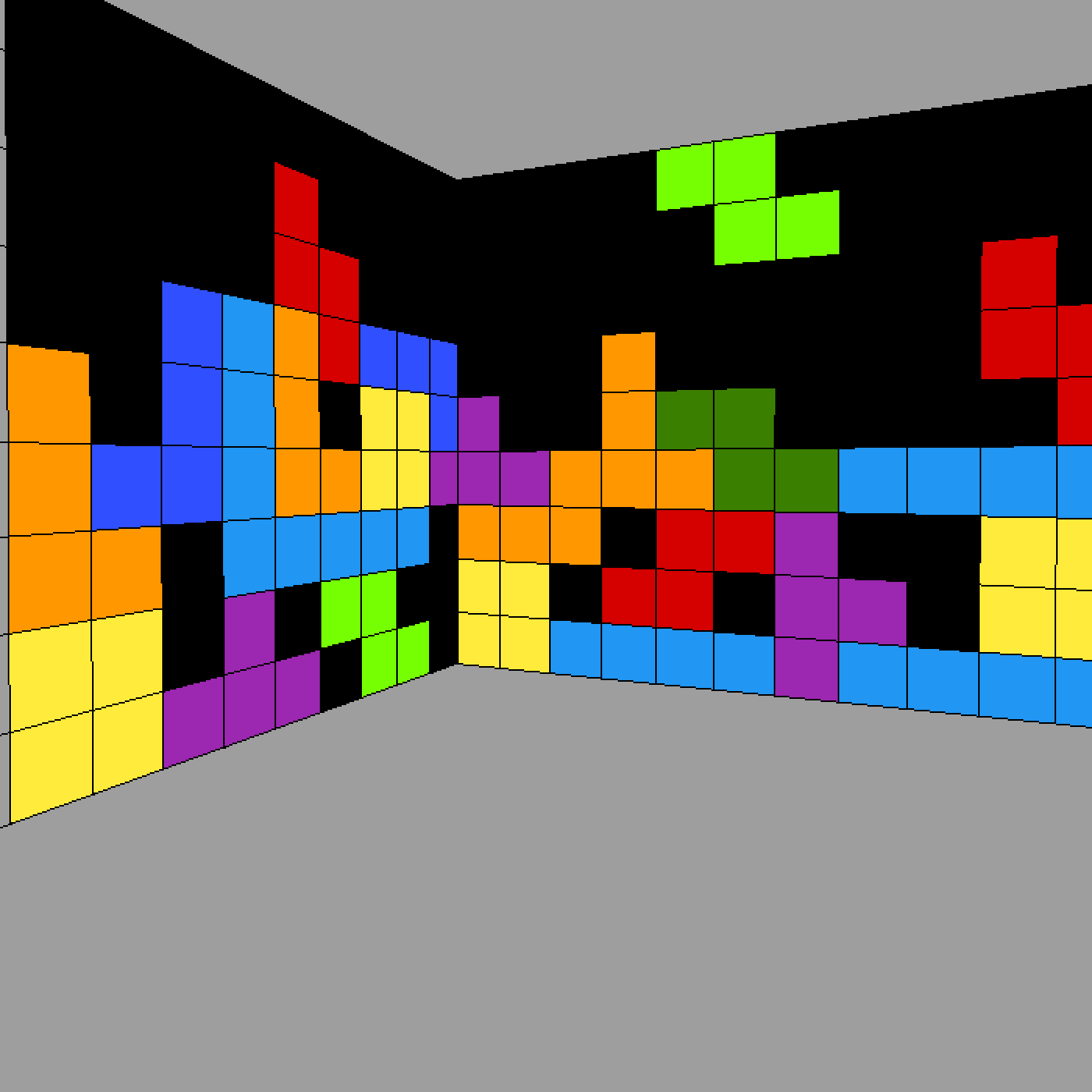 Editing ISOMETRIC TETRIS - Free online pixel art drawing tool - Pixilart