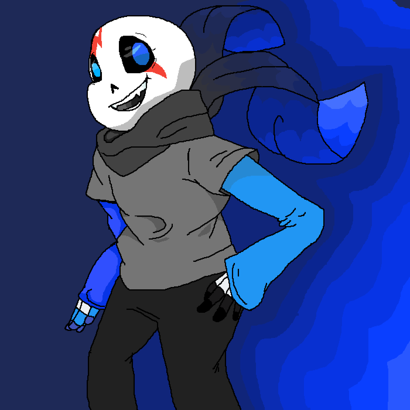 Pixilart - Creative Skelly by Stay-Creative