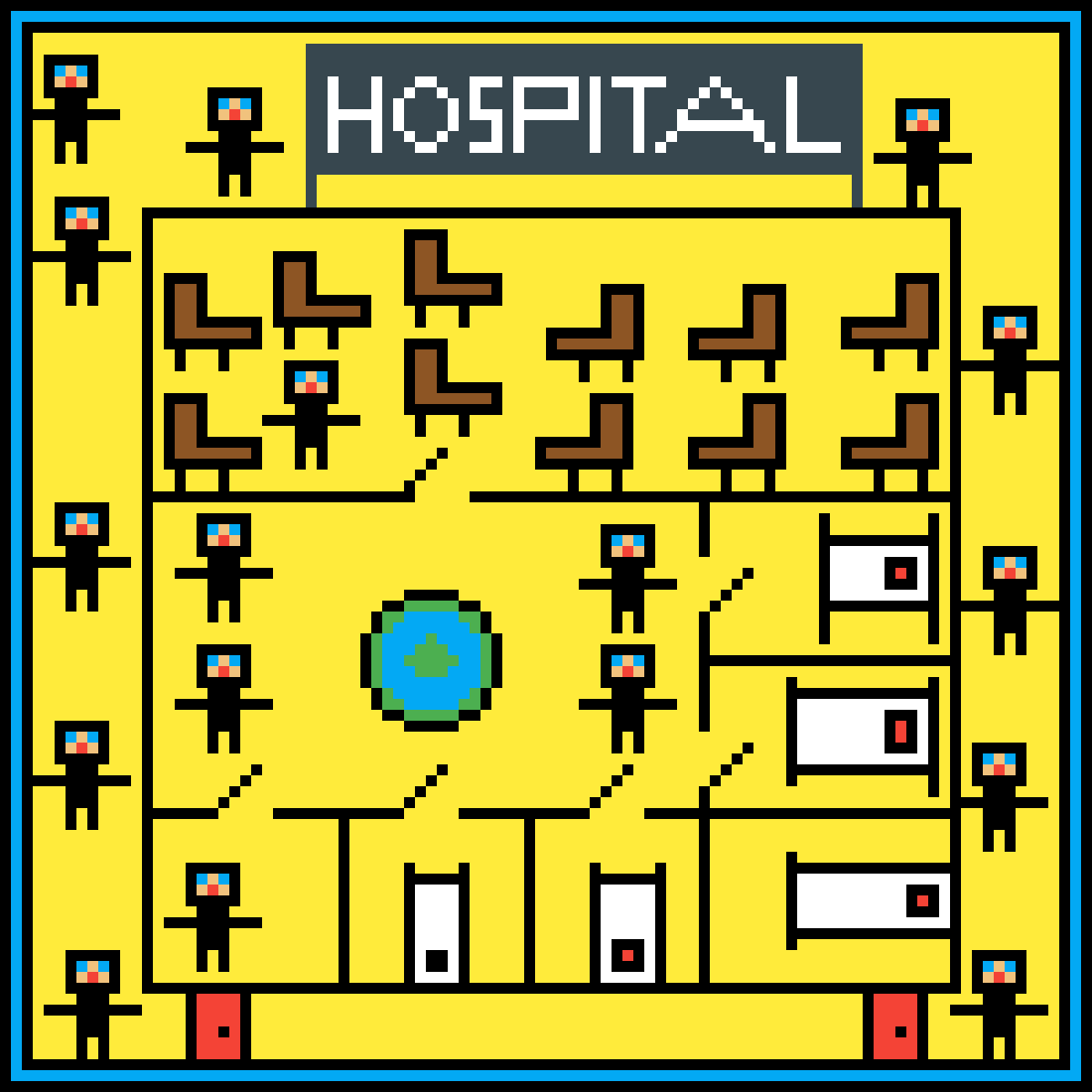 Pixilart - The hospital by yannrhen