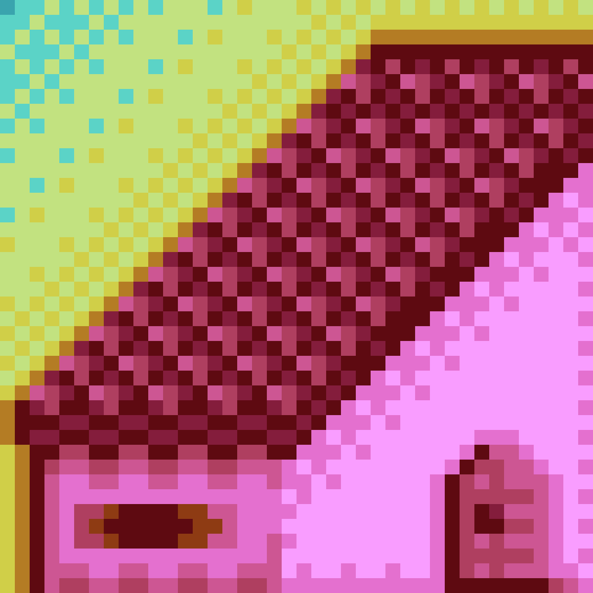 BlueishGreenishRednish. Palette - Pixilart