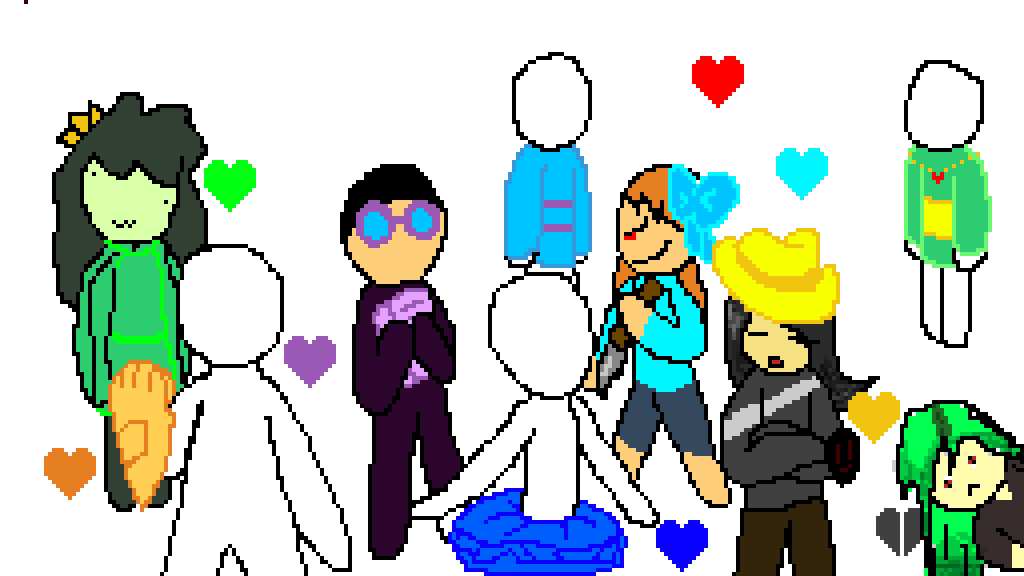 Pixilart - Human souls -collab- by KacraDragon