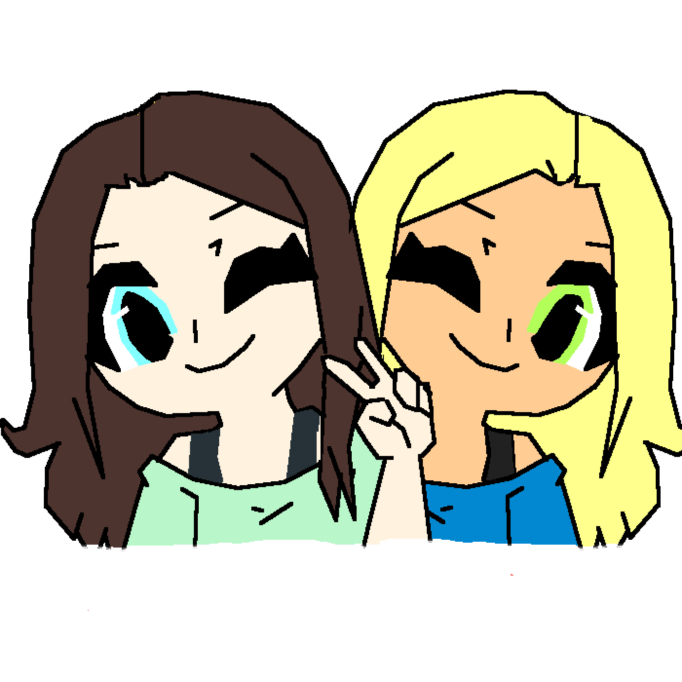 Editing Lyra and Female Toby - Free online pixel art drawing tool ...
