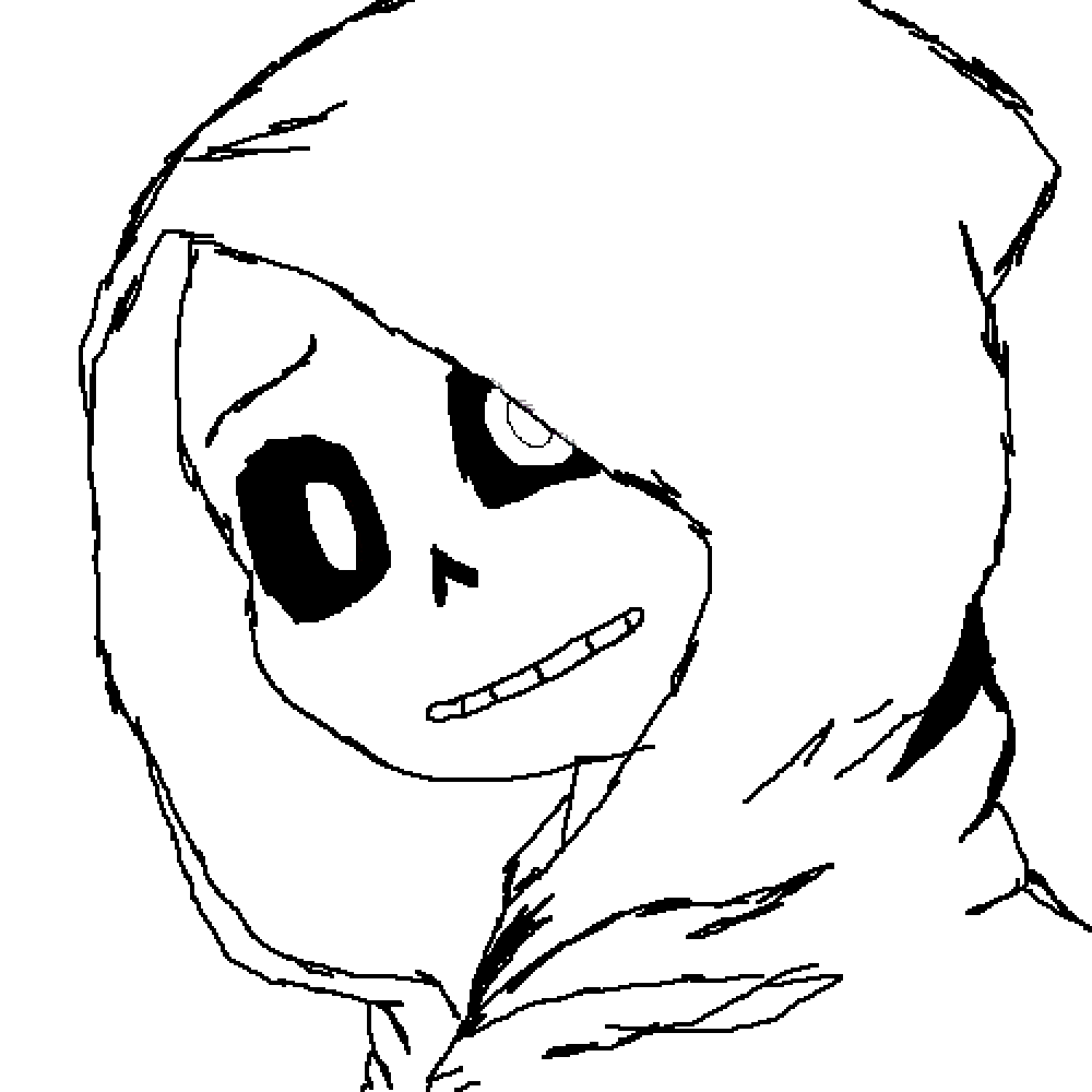 Editing Dusttale sans (color page ) - Free online pixel art drawing ...