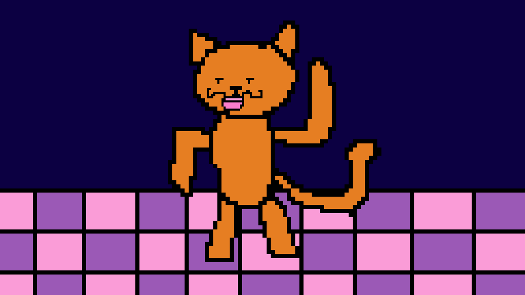 Pixilart - Dance cat by Sjovekiki