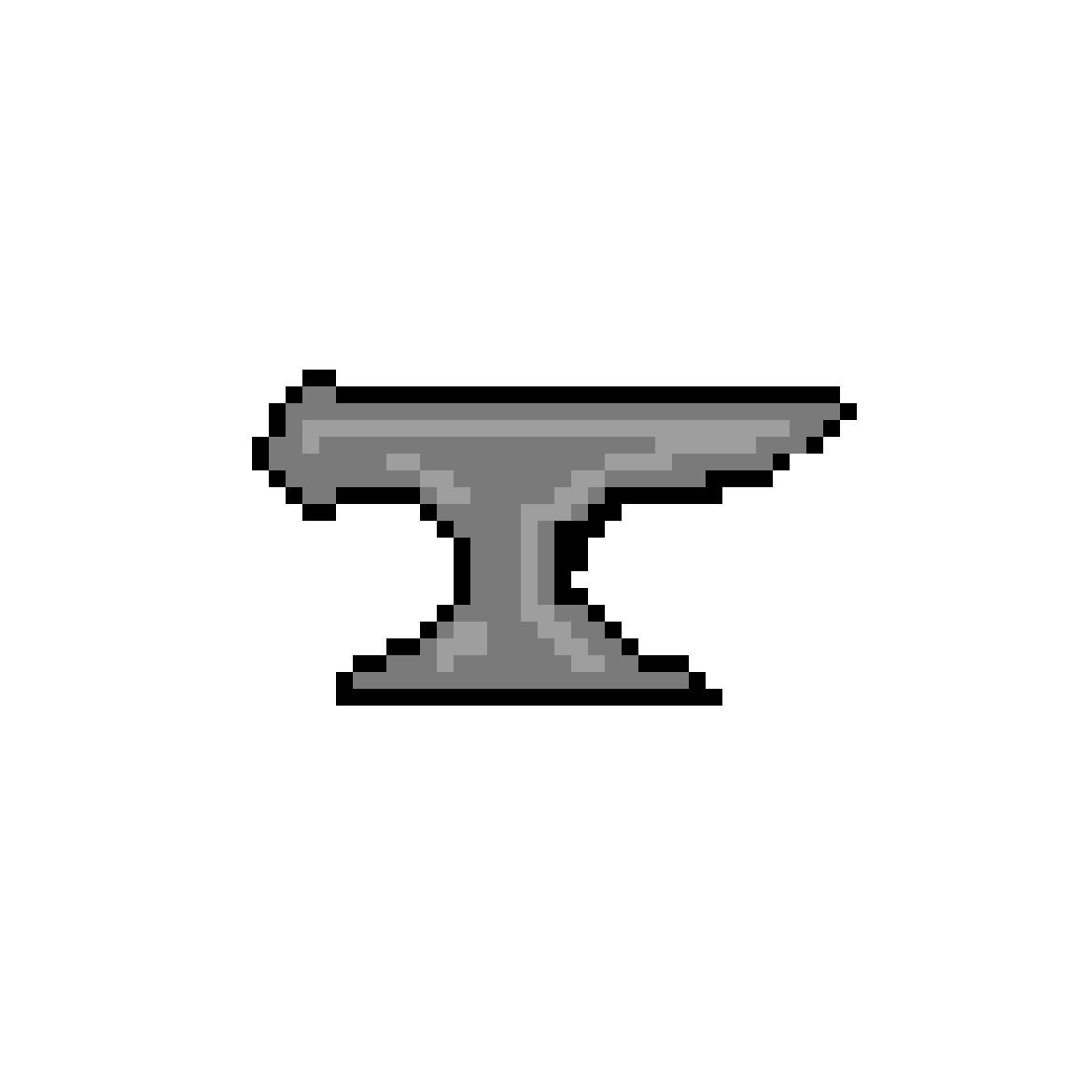 Editing anvil - Free online pixel art drawing tool - Pixilart