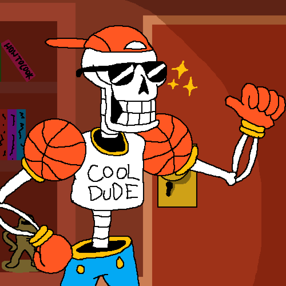 Pixilart - COOL DUDE by Bubb13