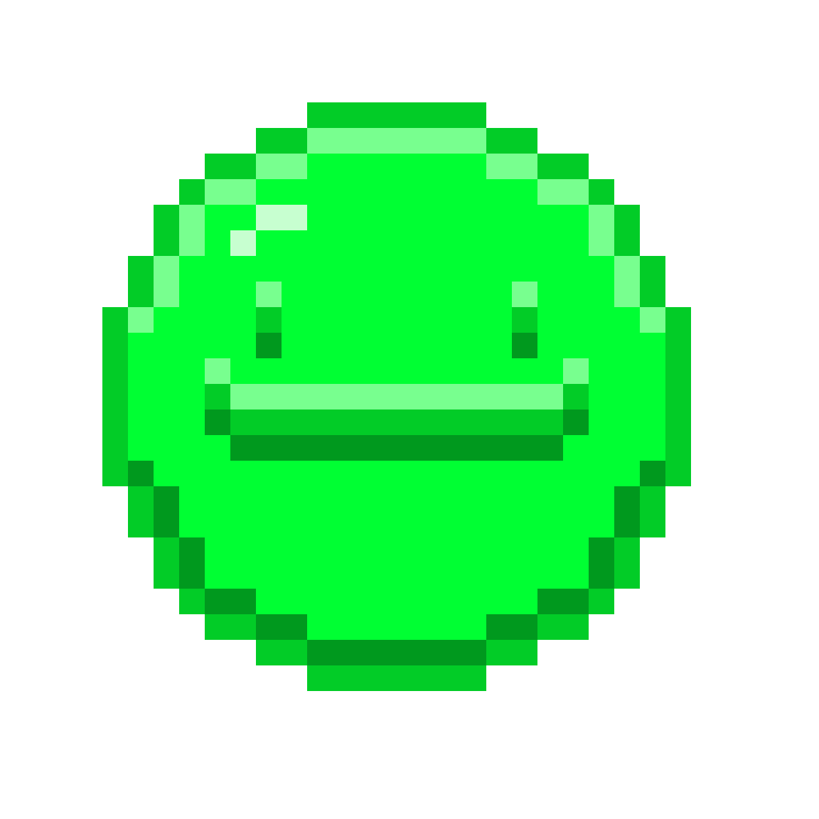Pixilart - VERY basic slime idle animation by ZWatcher