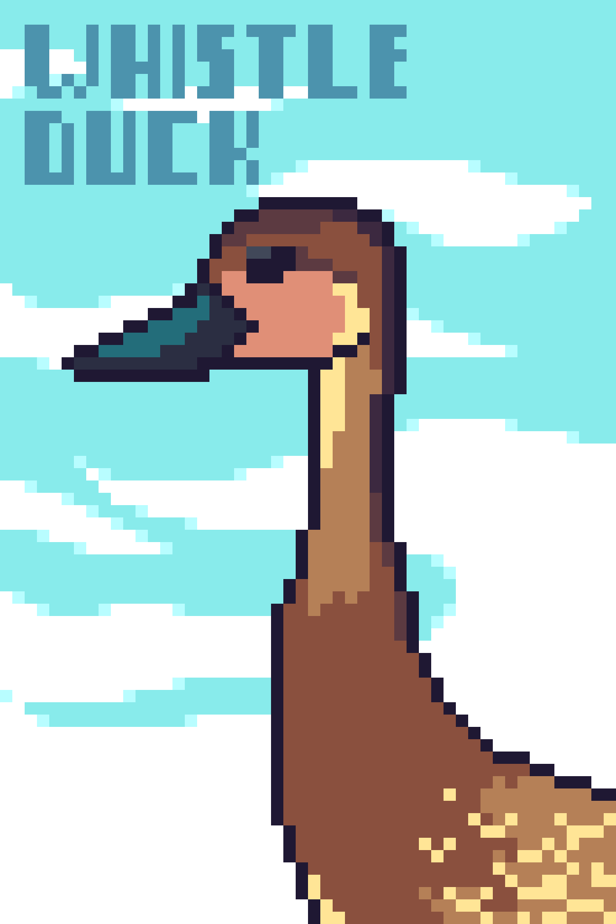 Pixilart - Whistle Duck by alligator07