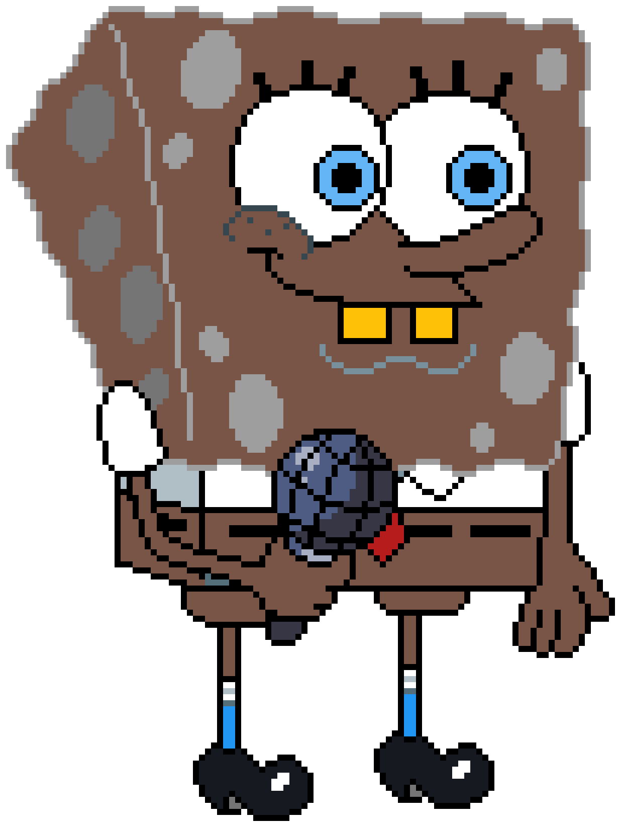 Pixilart - FNF SpongeBob Getto by Thatboyzay