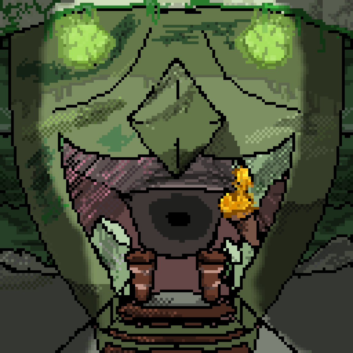 Pixilart - Gruntildas Lair by AcdRblx