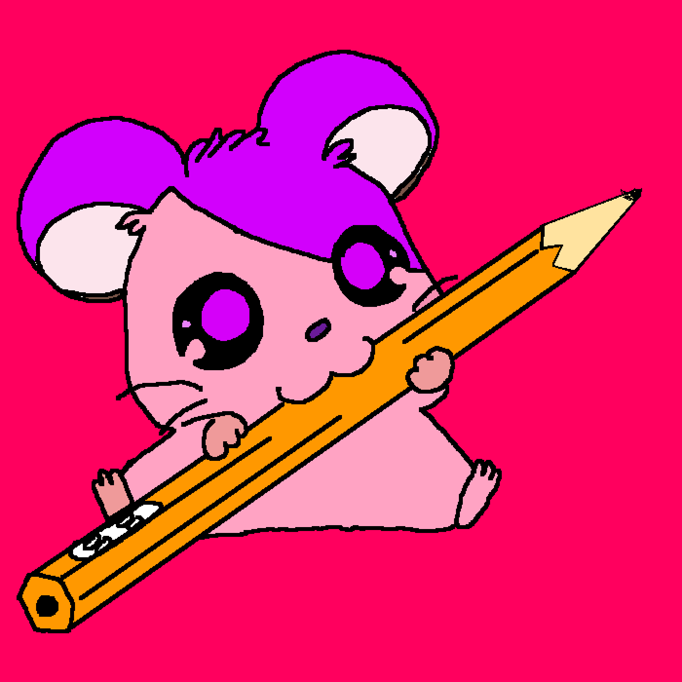 Pixilart - cute little mousey by Sansdraws