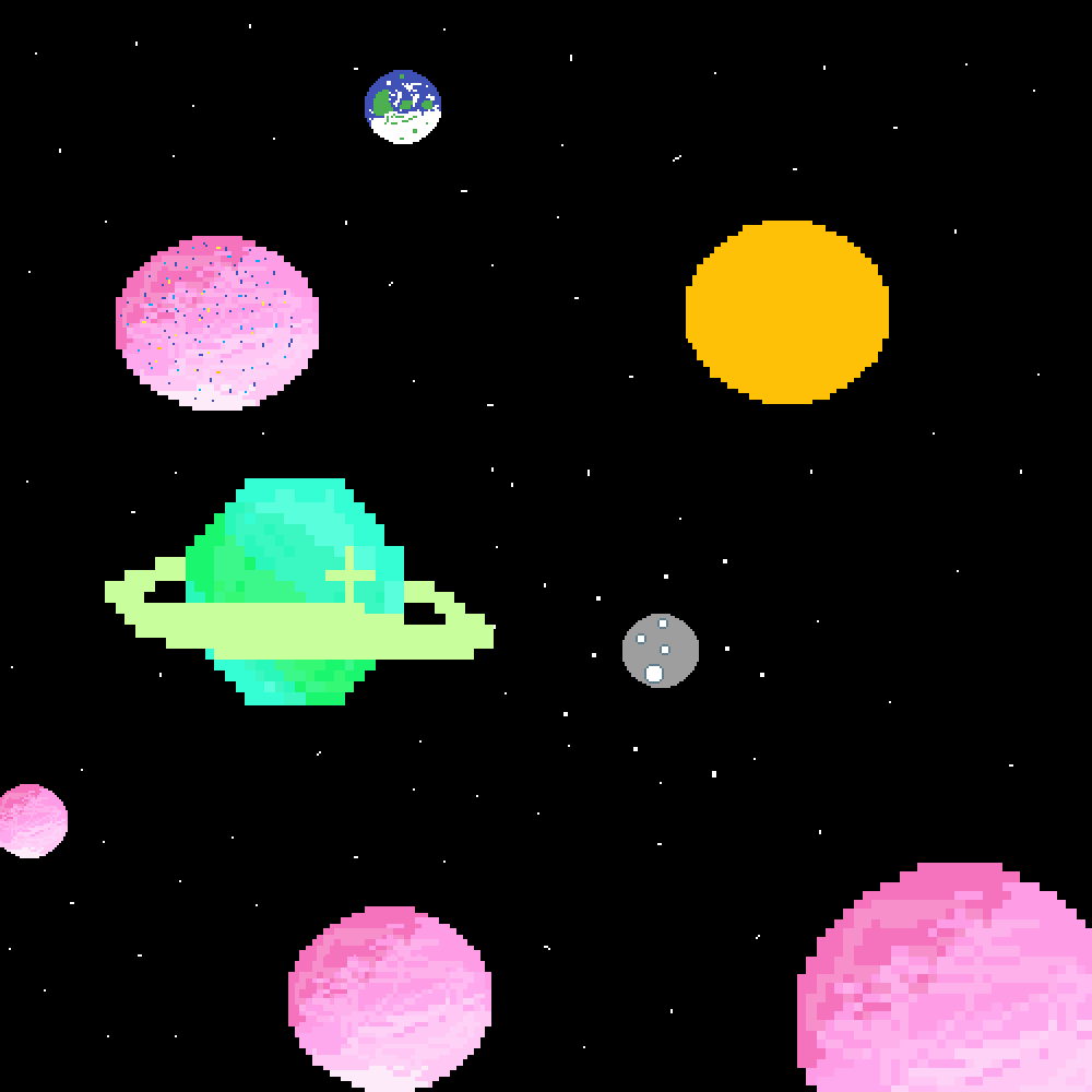 Editing make a planet - Free online pixel art drawing tool - Pixilart